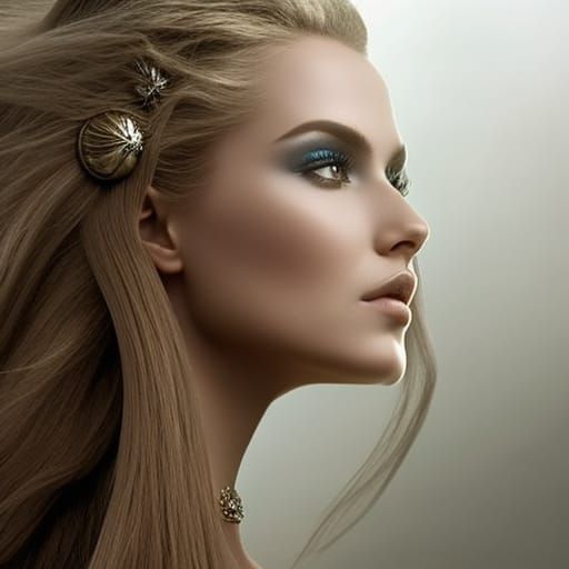 Beautiful lady - AI Generated Artwork - NightCafe Creator