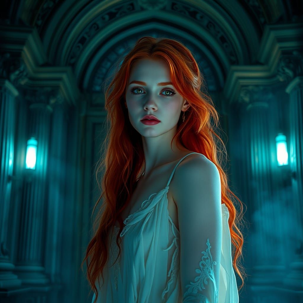 Beautiful spectral woman - Beautiful spectral woman