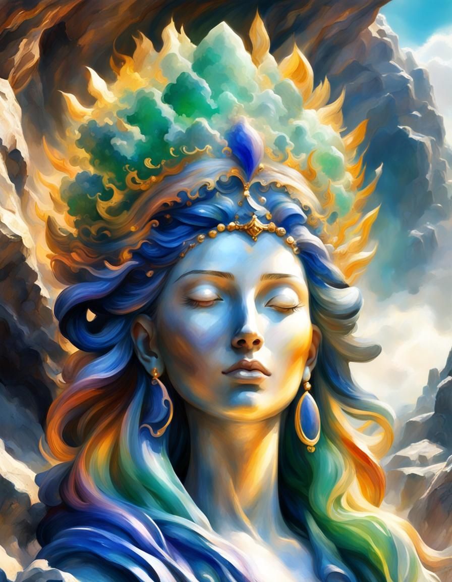 The goddes - AI Generated Artwork - NightCafe Creator