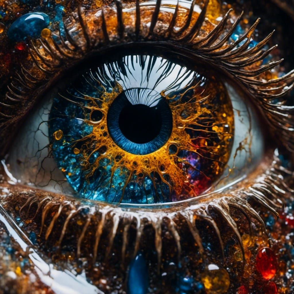 Infinite vision - AI Generated Artwork - NightCafe Creator