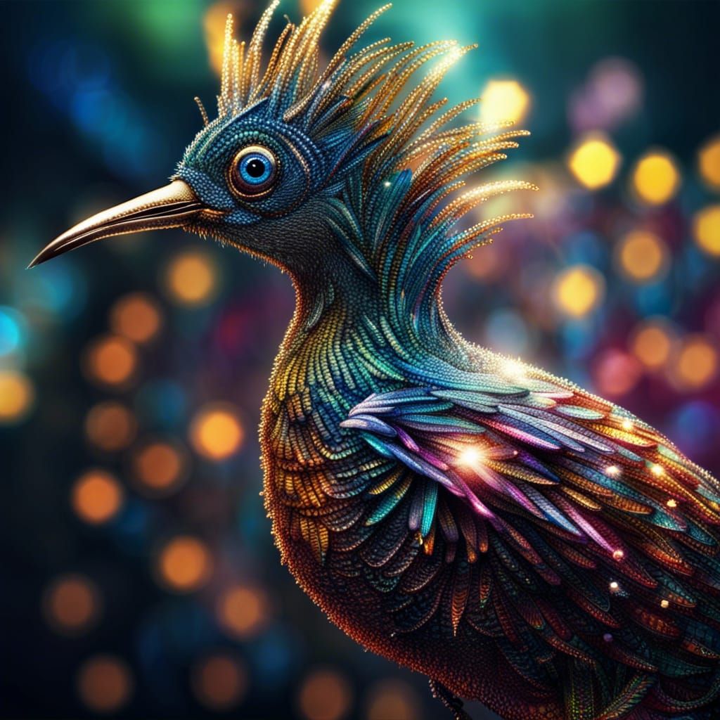 Sparkle Bird 0.9 - AI Generated Artwork - NightCafe Creator