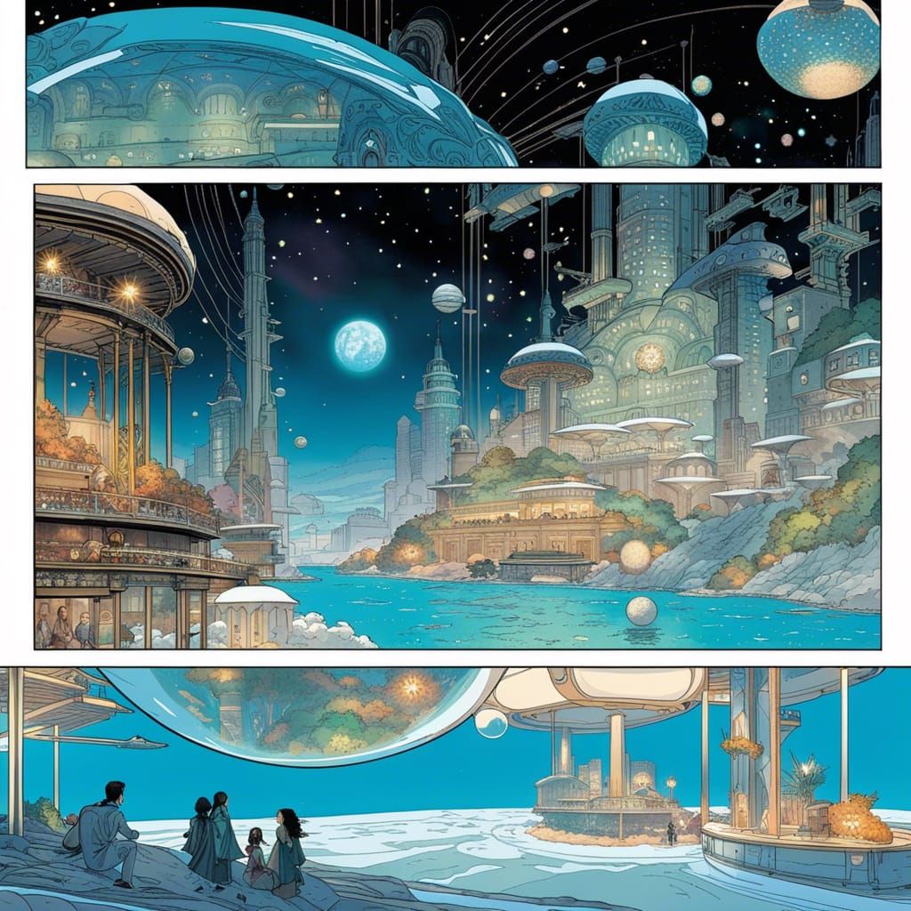 Humankind travels to the depths of outer space inside personal nano ...