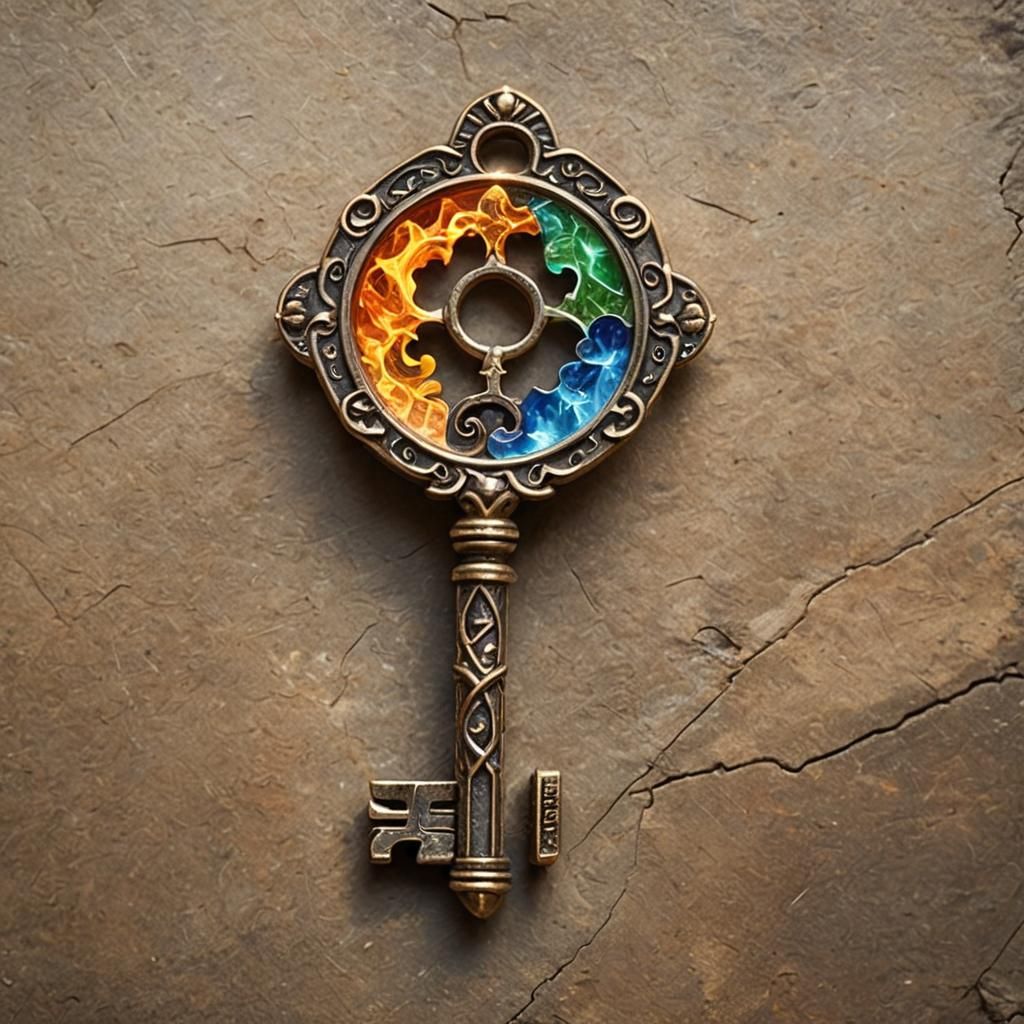 The Elemental Key - AI Generated Artwork - NightCafe Creator