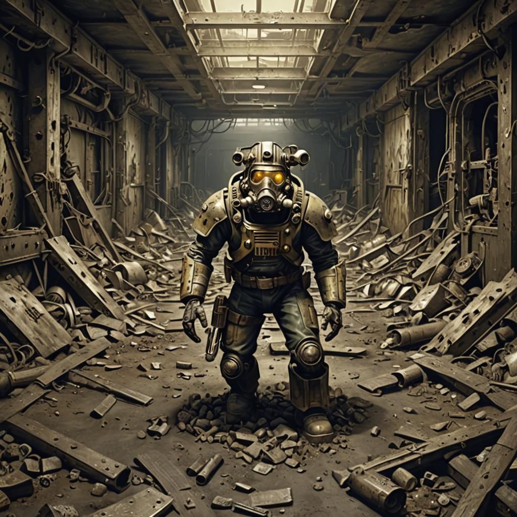 Crawl out through the Fallout - AI Generated Artwork - NightCafe Creator