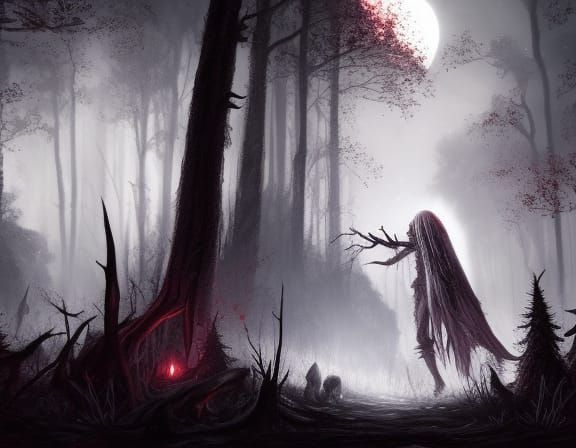 Hansel looking for Gretel - AI Generated Artwork - NightCafe Creator