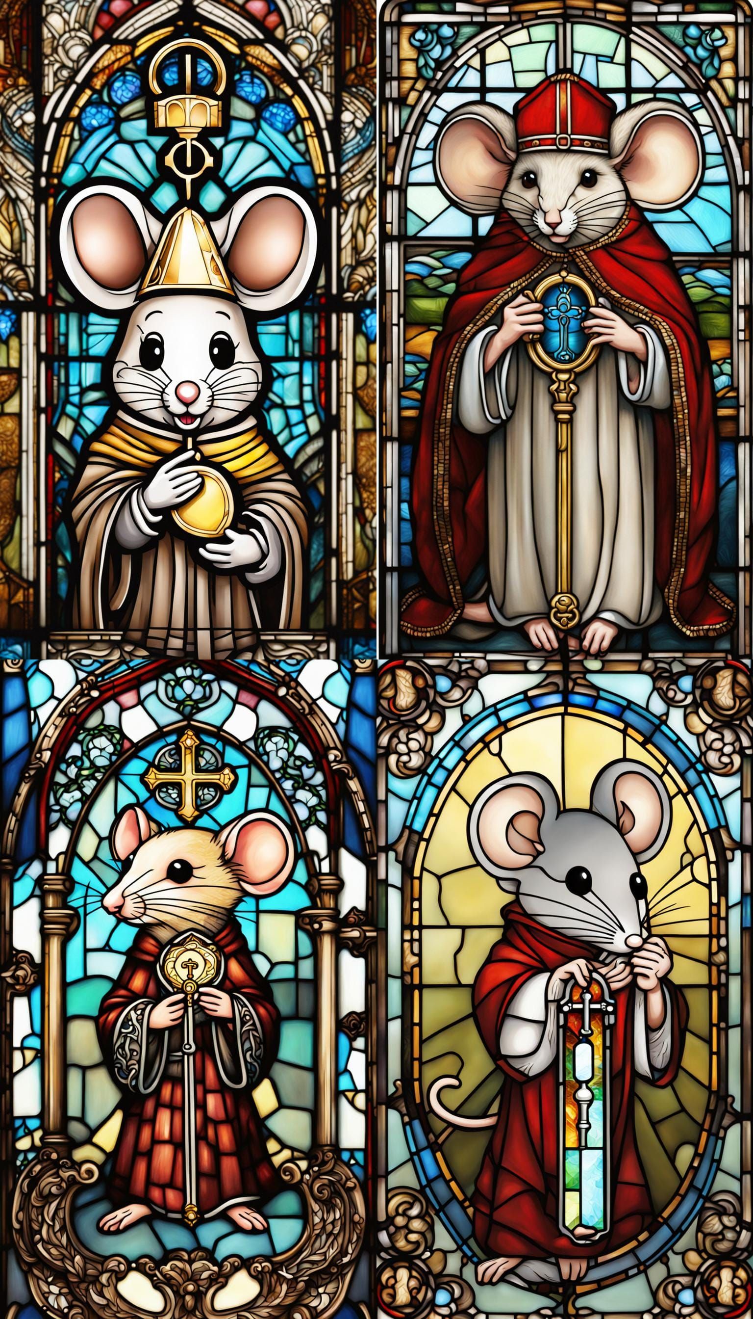 Another holy mice - AI Generated Artwork - NightCafe Creator