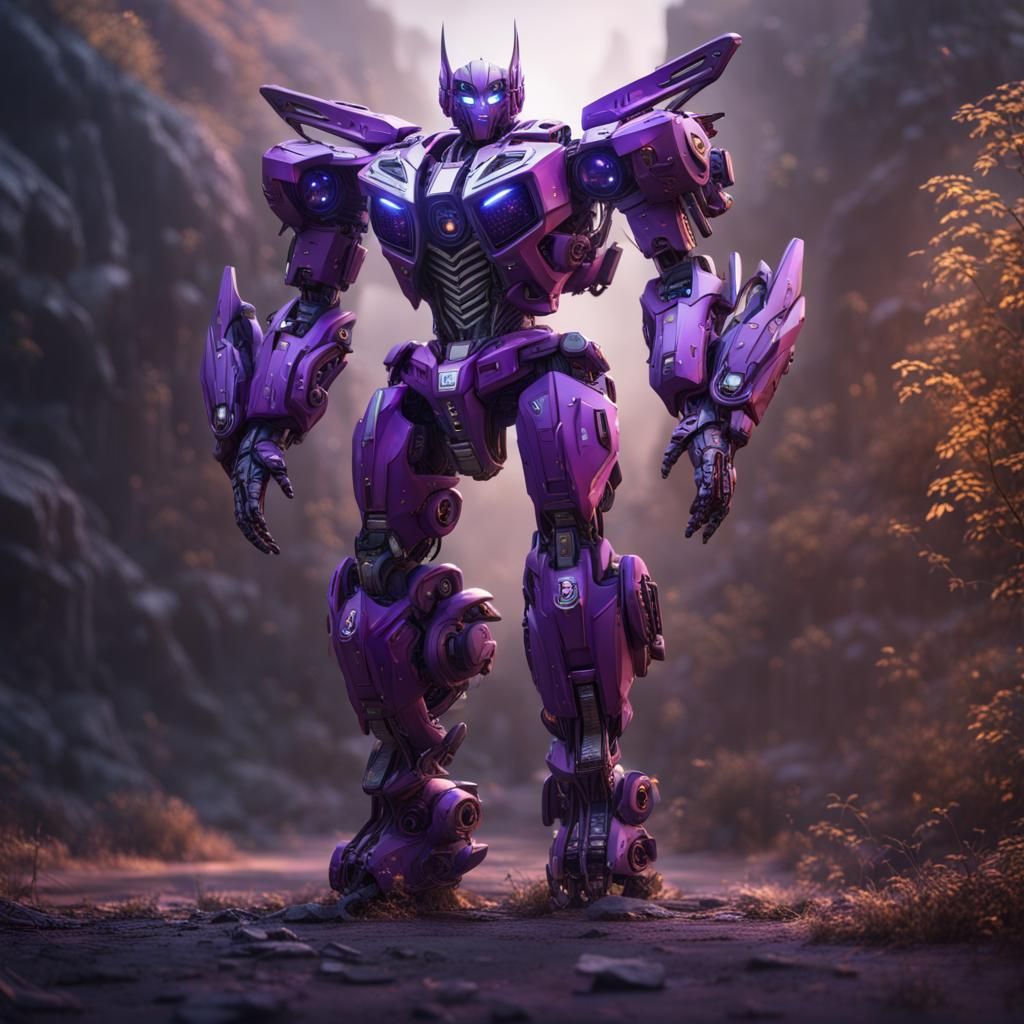 My Transformers OC, Iris - AI Generated Artwork - NightCafe Creator