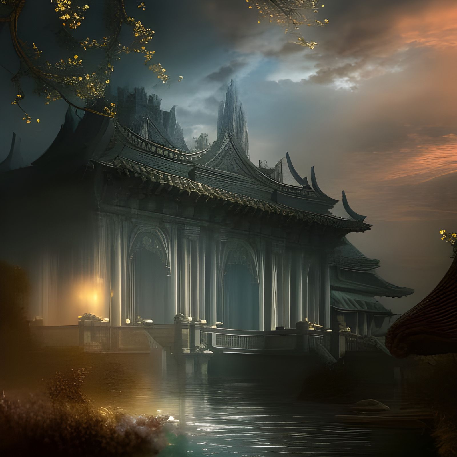 Temple of Doom - AI Generated Artwork - NightCafe Creator