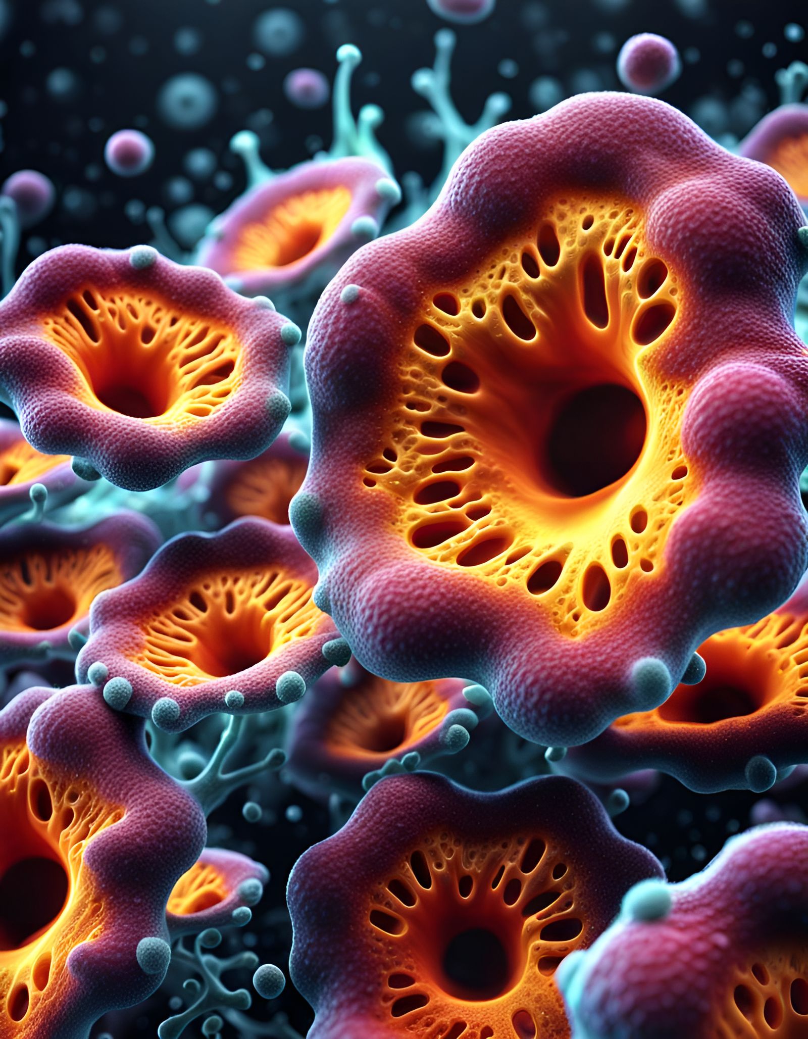 Amoeba - AI Generated Artwork - NightCafe Creator