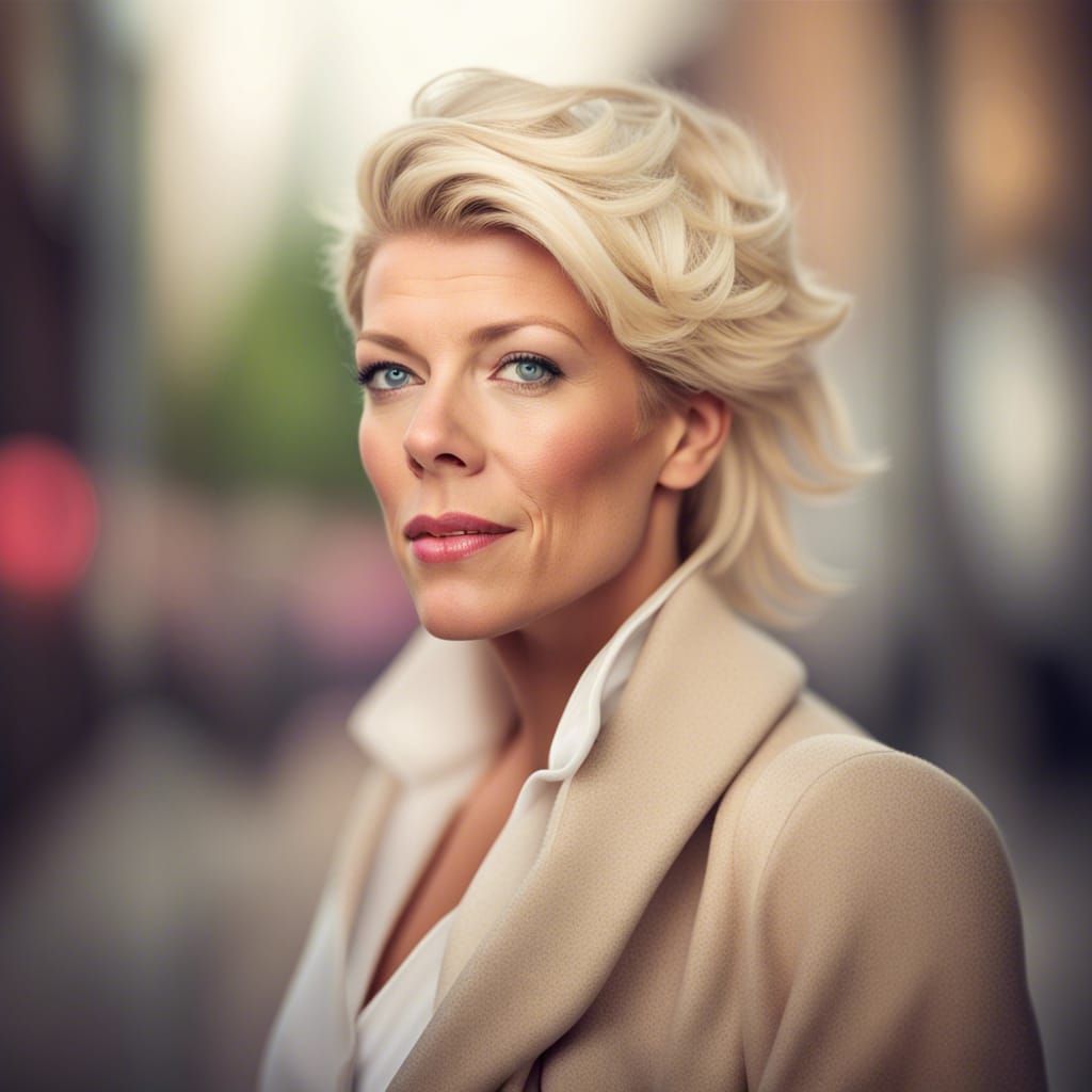 Hannah Waddingham - AI Generated Artwork - NightCafe Creator