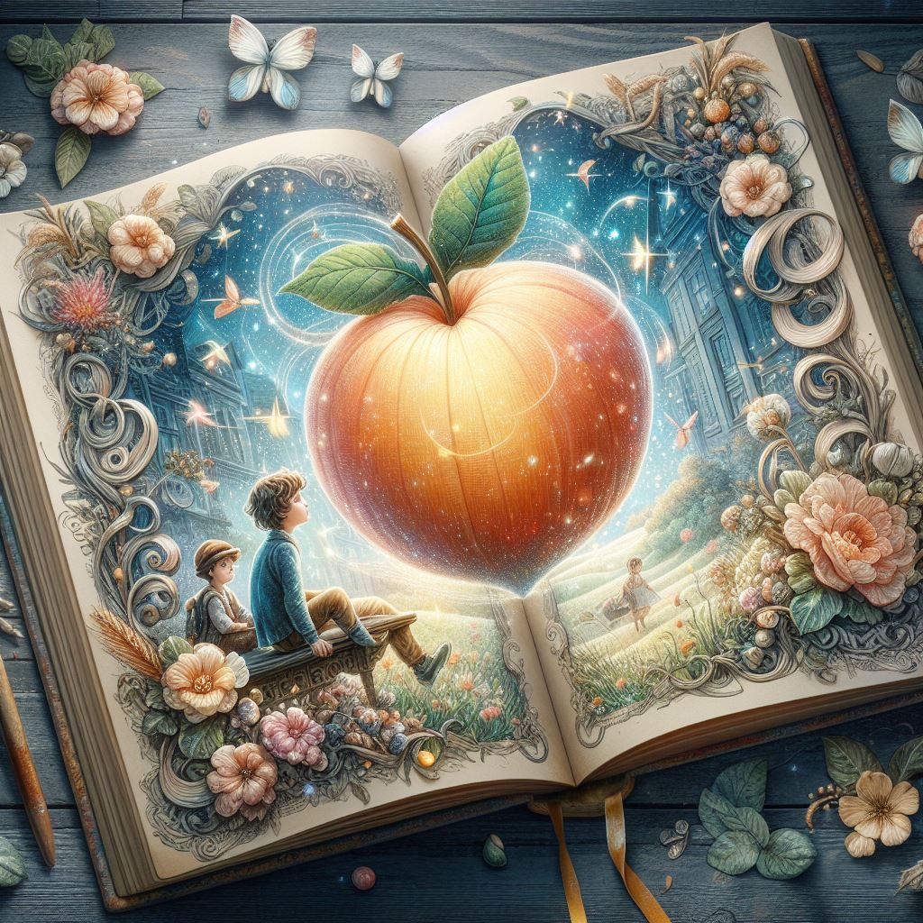 JAMES & THE GIANT PEACH - AI Generated Artwork - NightCafe Creator