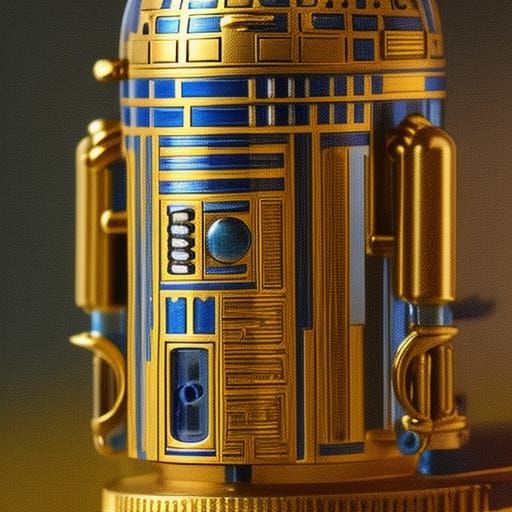 Schematics R2-D2 - AI Generated Artwork - NightCafe Creator