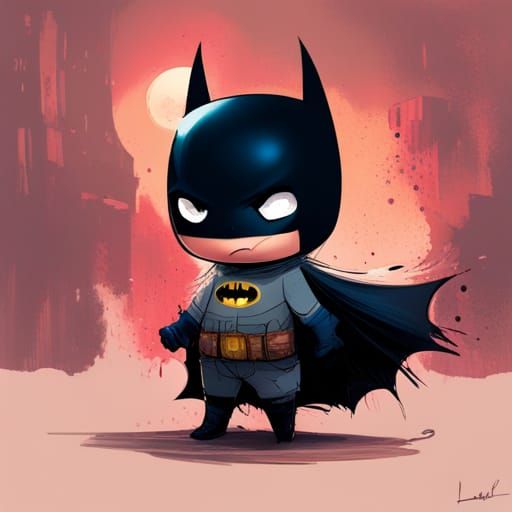 Mini Batman - AI Generated Artwork - NightCafe Creator