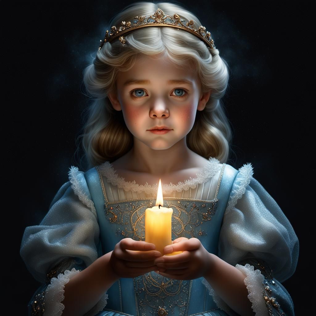 Young Cinderella - AI Generated Artwork - NightCafe Creator