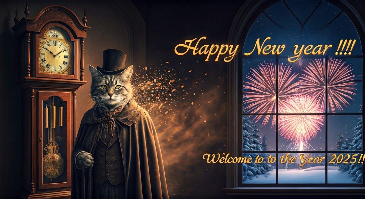 New Year's Cats - 435💰 in Prizes - Happy New Year !!! Welcome to the ...