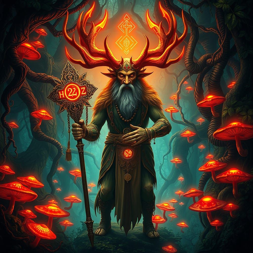 cernunnos god of Nature - Cernunnos God of Nature in Majesti...