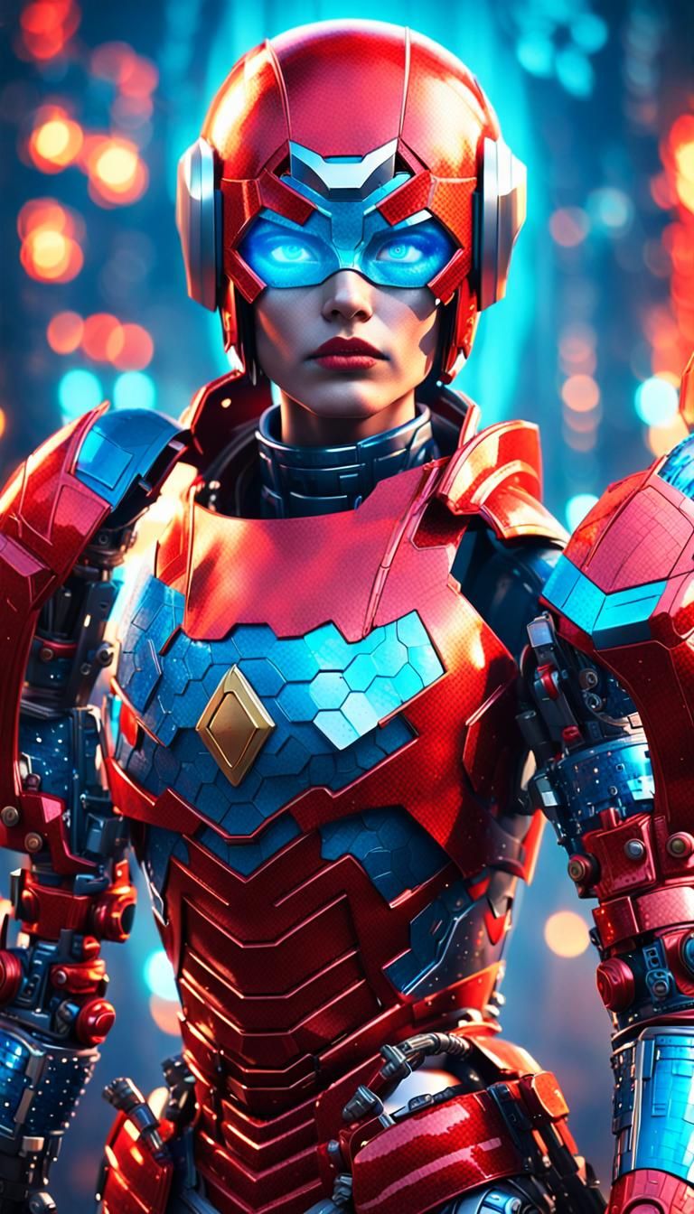 Gadget Girl - AI Generated Artwork - NightCafe Creator