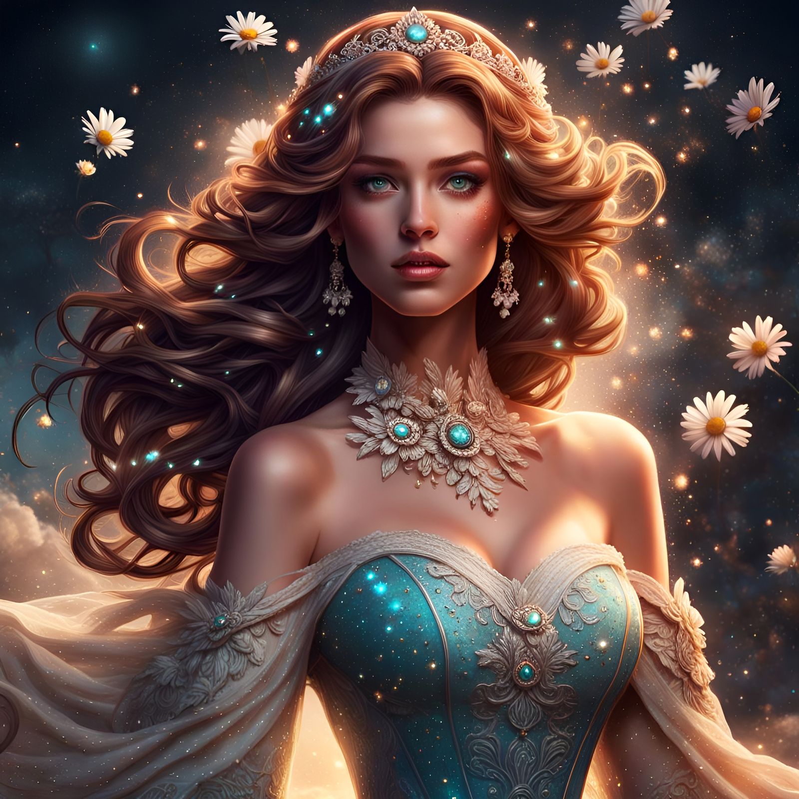 Princess Daisy - AI Generated Artwork - NightCafe Creator