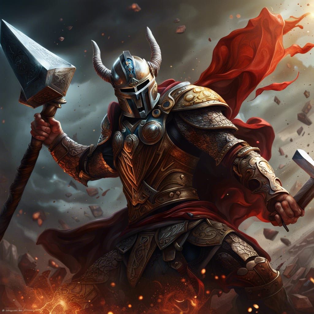 A mighty knight - AI Generated Artwork - NightCafe Creator