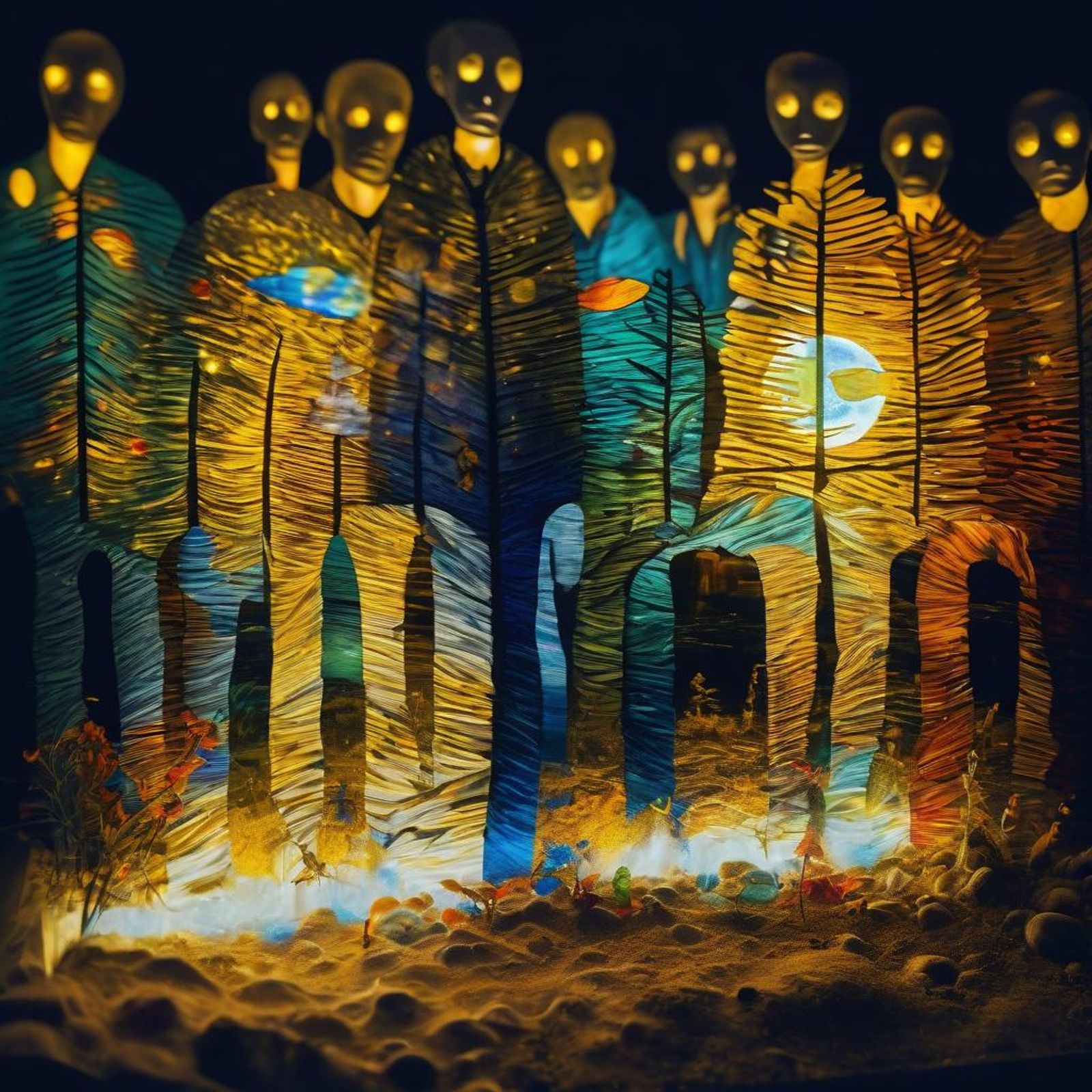 Collective Amnesia - AI Generated Artwork - NightCafe Creator