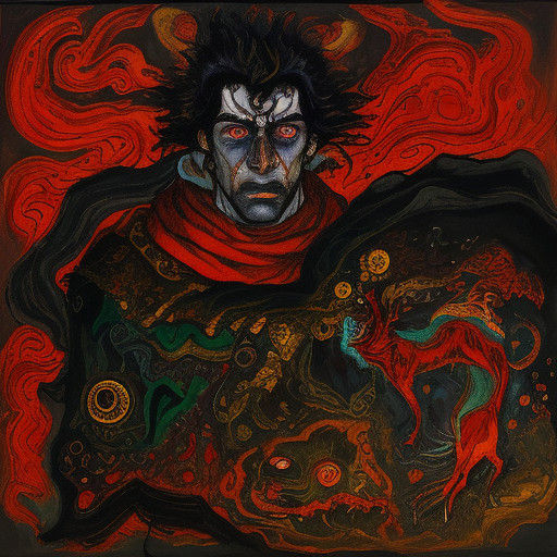 Expressionist Masterpiece: Wise Mouse in Mystical ... - AI Art