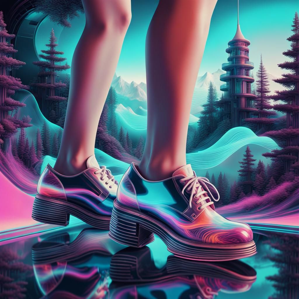 The Retro Pair. - AI Generated Artwork - NightCafe Creator