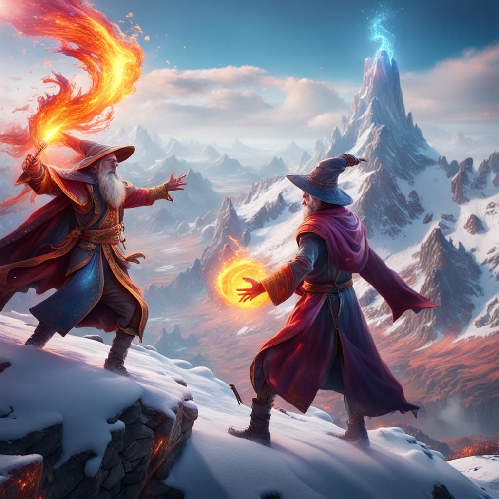 Wizards - AI Generated Artwork - NightCafe Creator