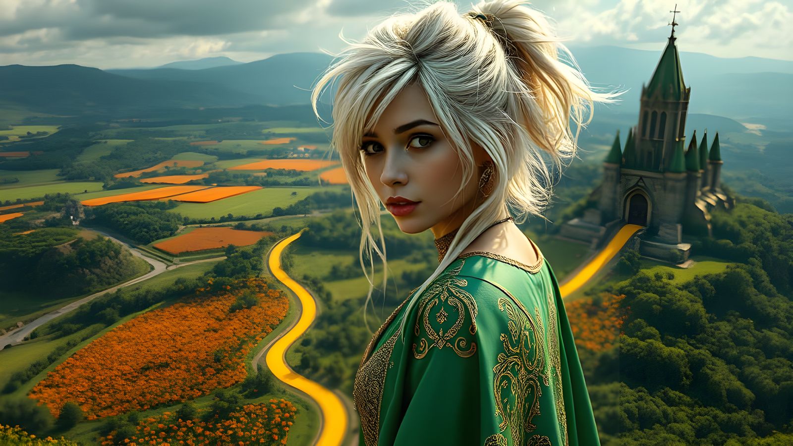 Dorothy Gale THE Wicked Witch of Oz planning the overthrow of the ...