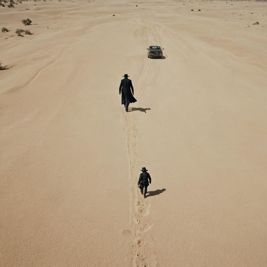 The man in black fled across the desert, and the gunslinger followed ... The man in black fled across the desert, and the gunslinger followed ...