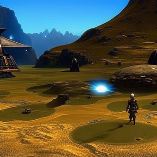 a new RPG video game set in a solar system greatly populated with life ...