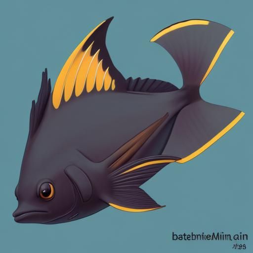 Bat(man)fish - AI Generated Artwork - NightCafe Creator