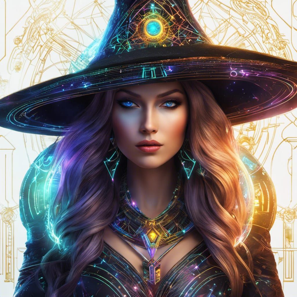 Math Witch - AI Generated Artwork - NightCafe Creator