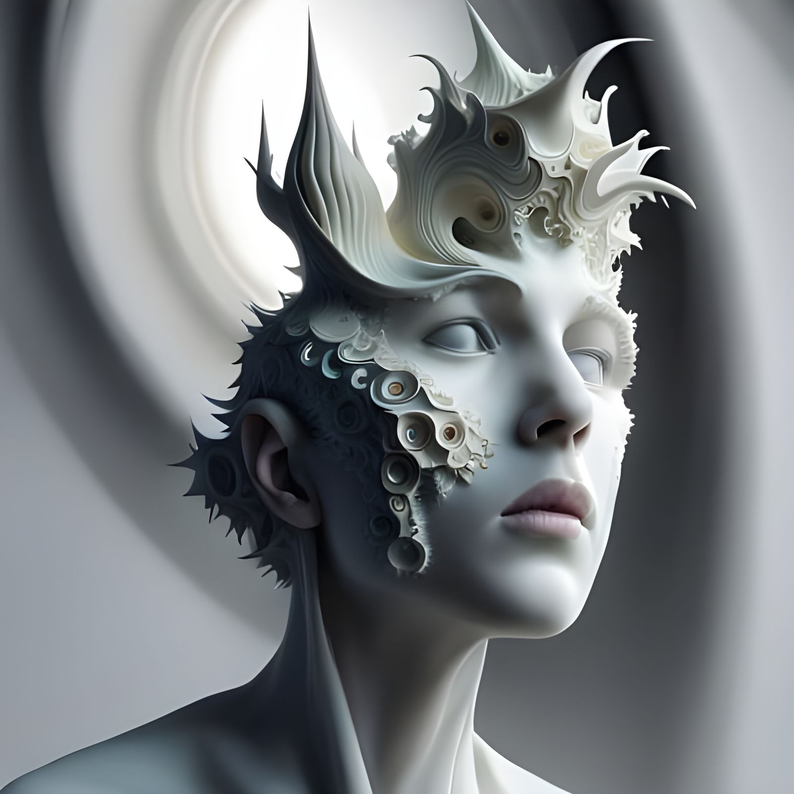 Sculpture of a Paradox - AI Generated Artwork - NightCafe Creator