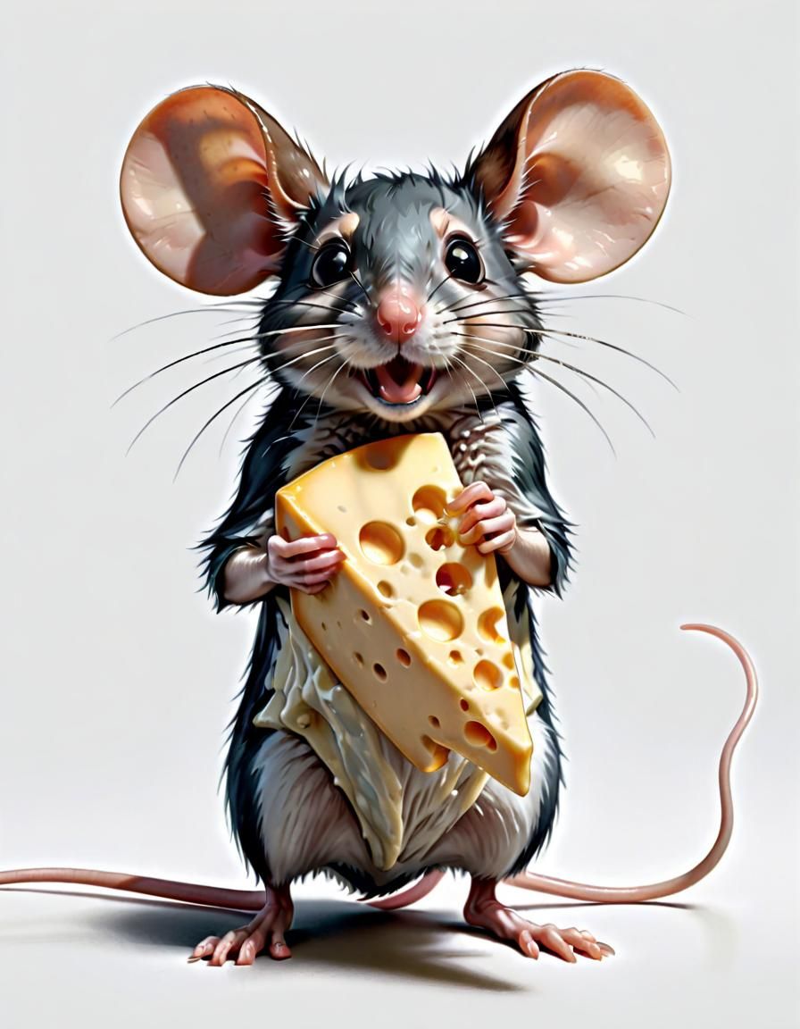 Happy Mouse - AI Generated Artwork - NightCafe Creator