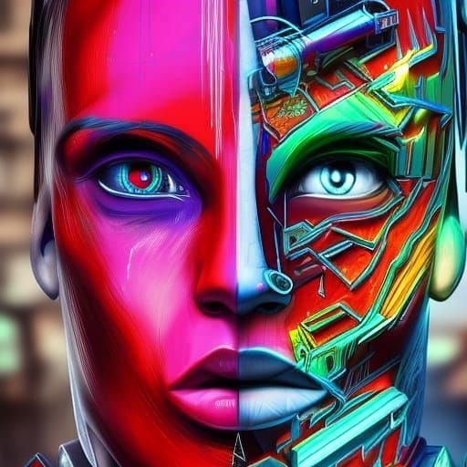 Future Computerised - AI Generated Artwork - NightCafe Creator