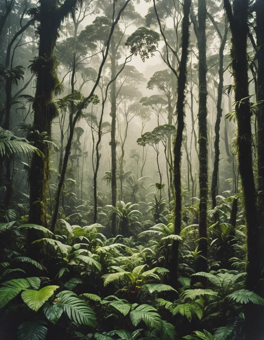 Rainforest - AI Generated Artwork - NightCafe Creator