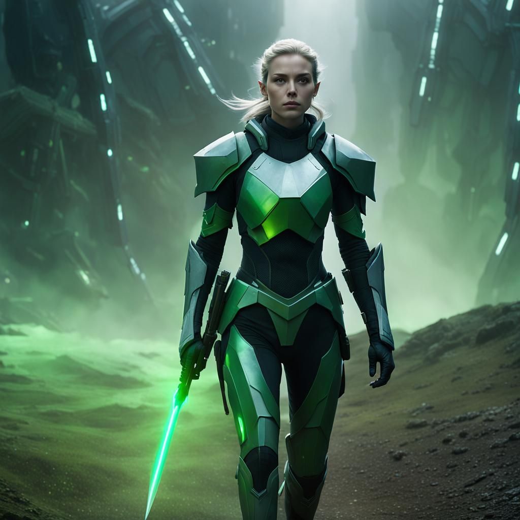 Space Elf - AI Generated Artwork - NightCafe Creator