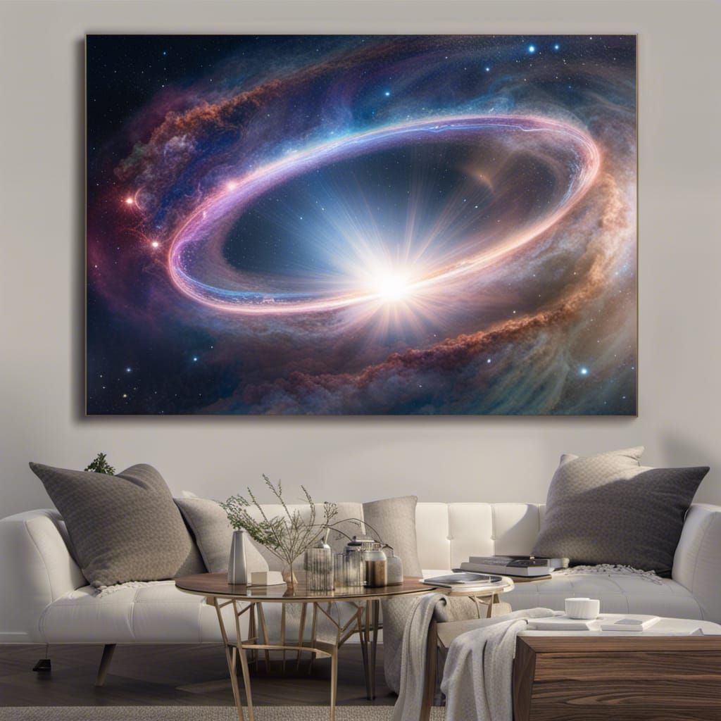 Galactic Halo - AI Generated Artwork - NightCafe Creator