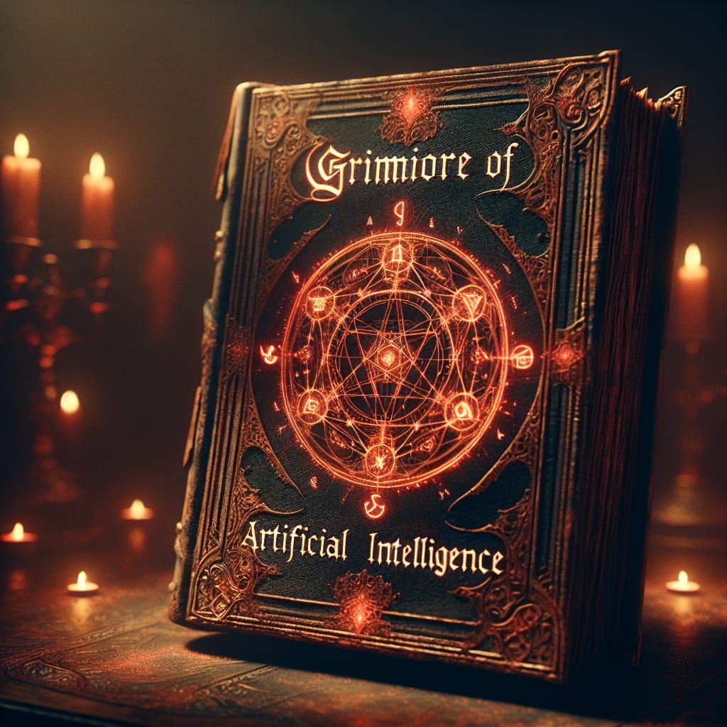The Spellbook - AI Generated Artwork - NightCafe Creator
