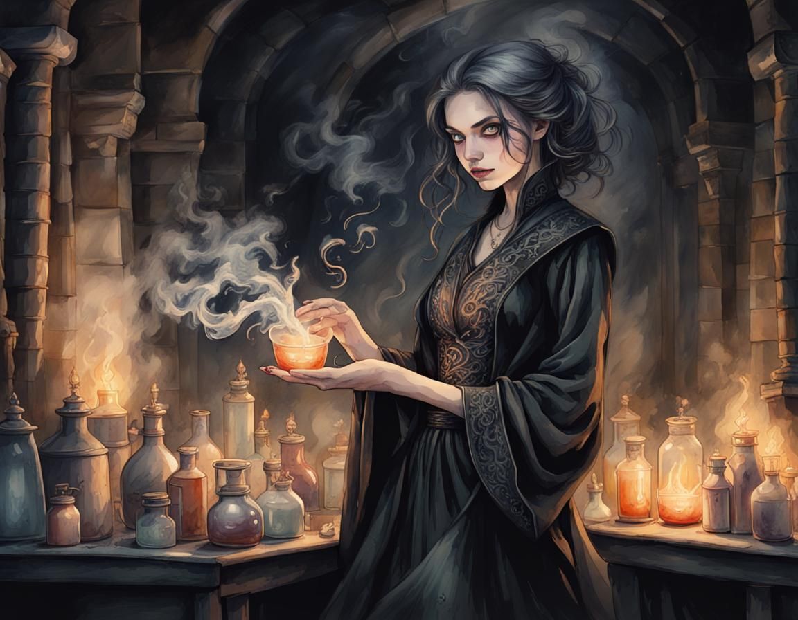 Potions Master - AI Generated Artwork - NightCafe Creator
