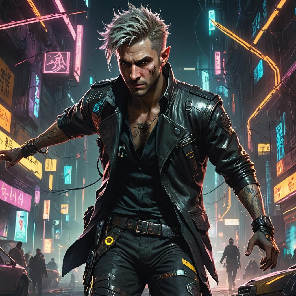 City Elf Punk - AI Generated Artwork - NightCafe Creator