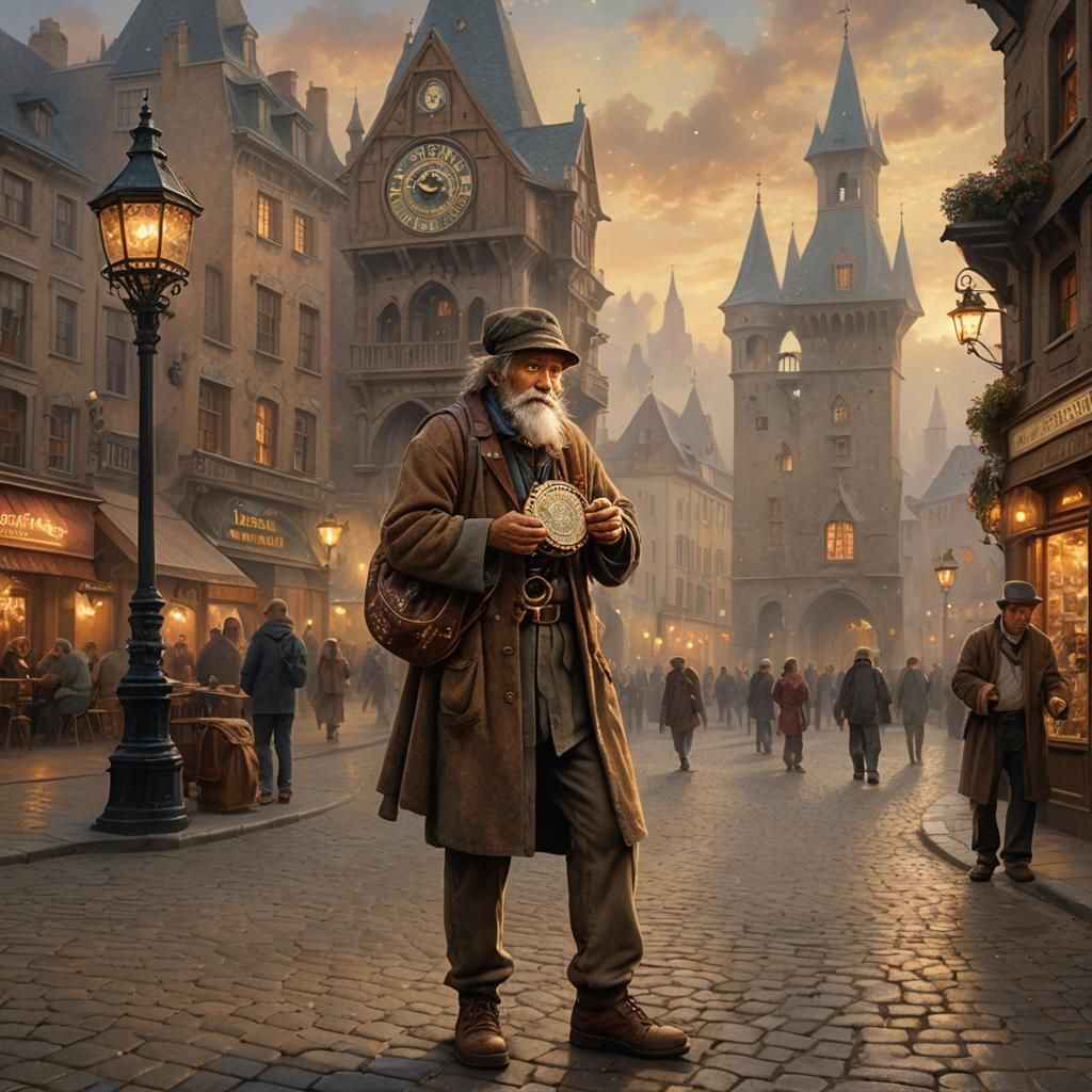 The Kind Stranger - AI Generated Artwork - NightCafe Creator