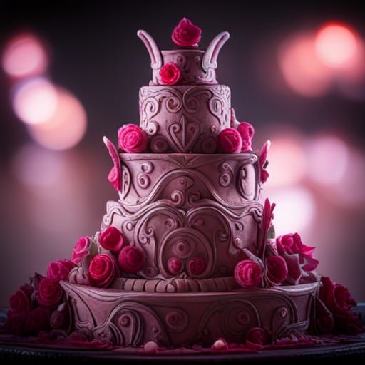 Torta gotica - AI Generated Artwork - NightCafe Creator