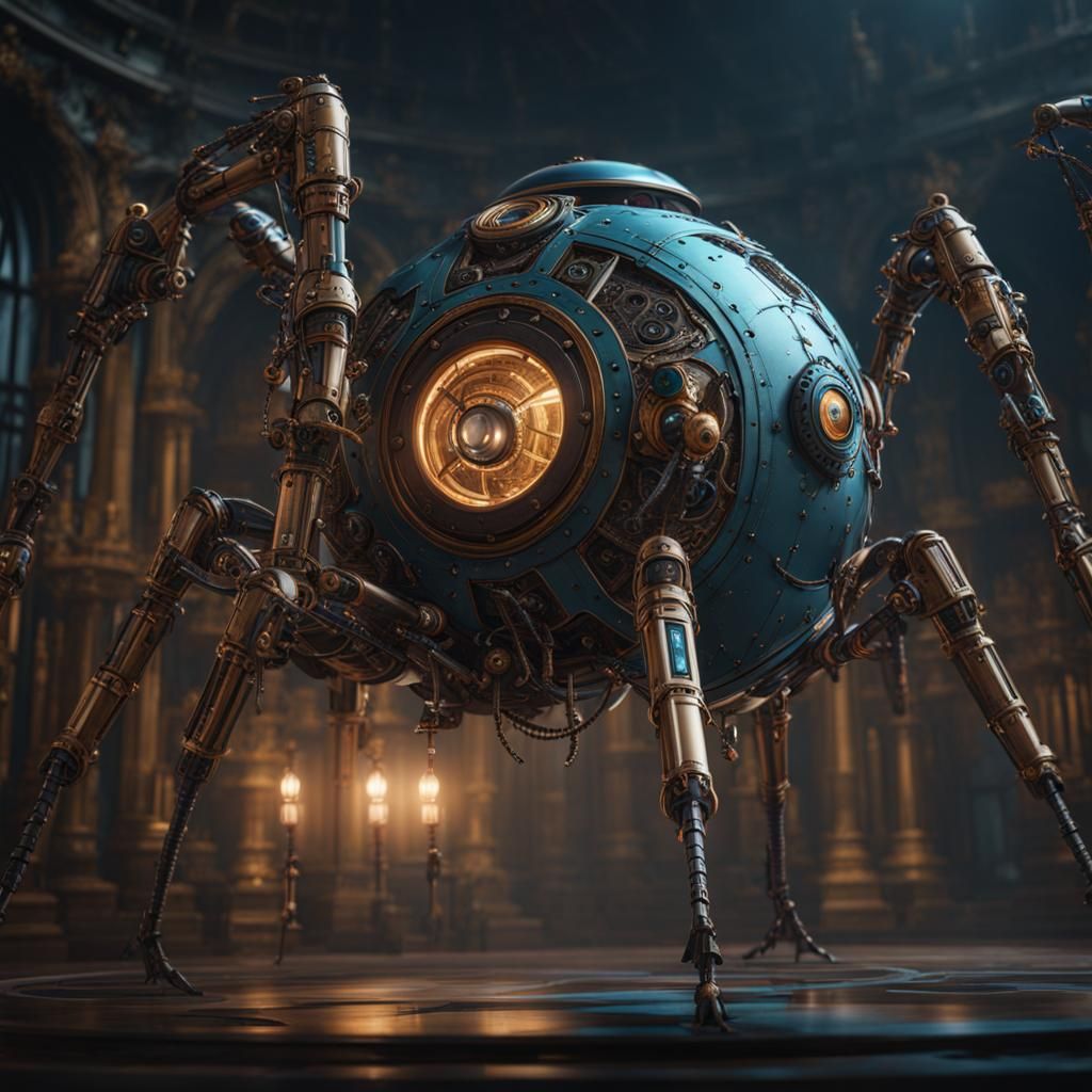 Victorian robot - AI Generated Artwork - NightCafe Creator