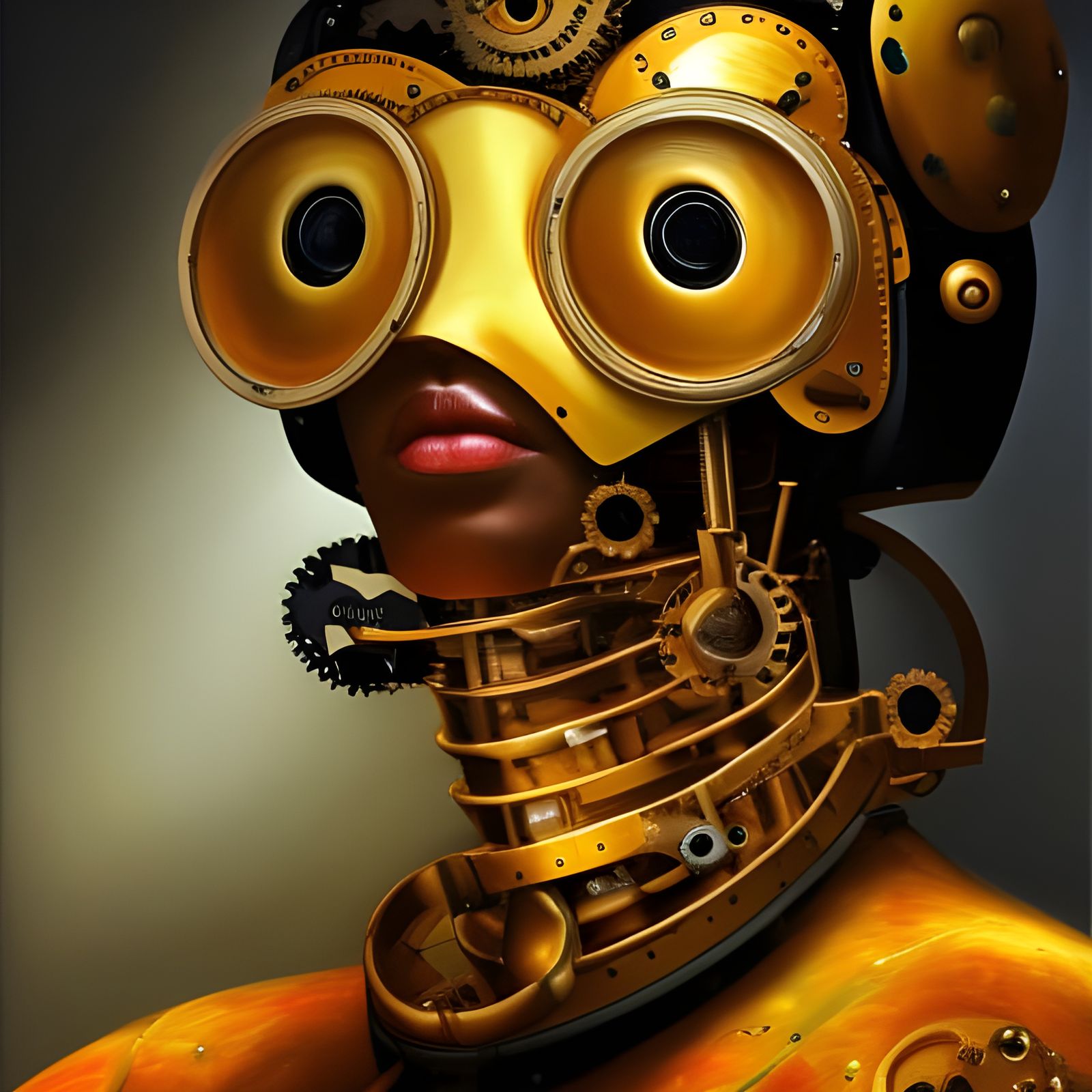 Clockwork Soul - AI Generated Artwork - NightCafe Creator