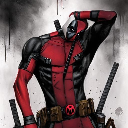 Deadpool - AI Generated Artwork - NightCafe Creator