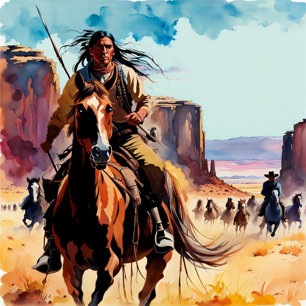 The Scout (III) - AI Generated Artwork - NightCafe Creator