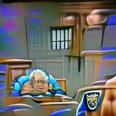 Mr. Plinkett watches Night Court - AI Generated Artwork - NightCafe Creator