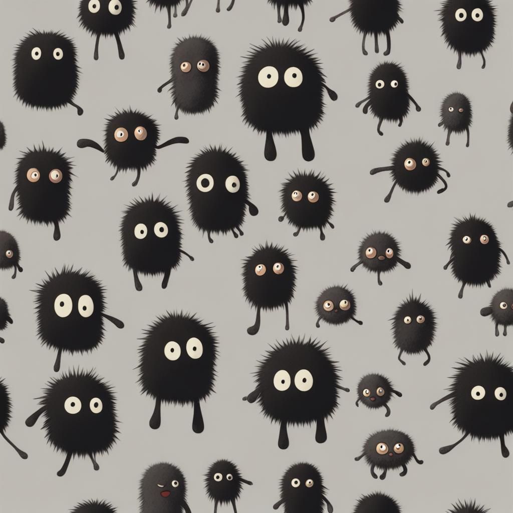 Susuwatari - AI Generated Artwork - NightCafe Creator