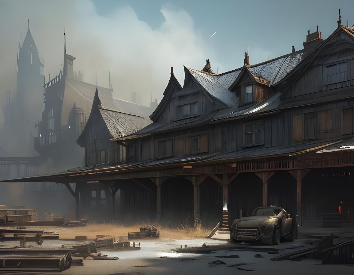 Artistic illustrations featuring objects or scenes that showcase ...